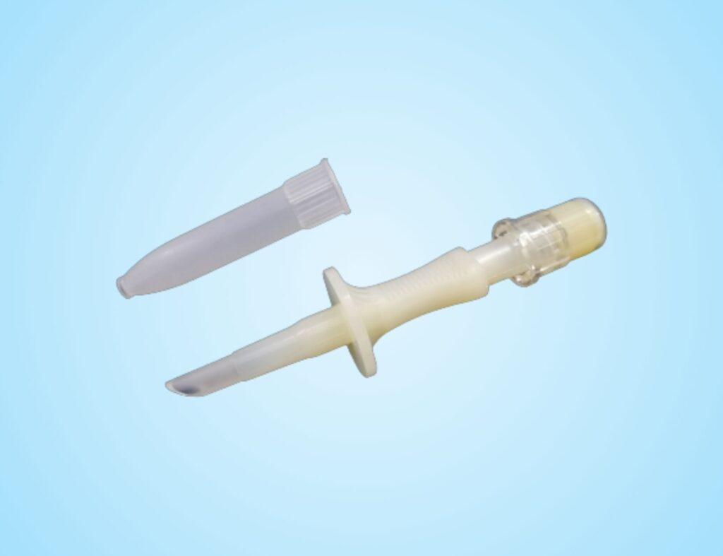 Spike Adaptor - One spike with needle injection site